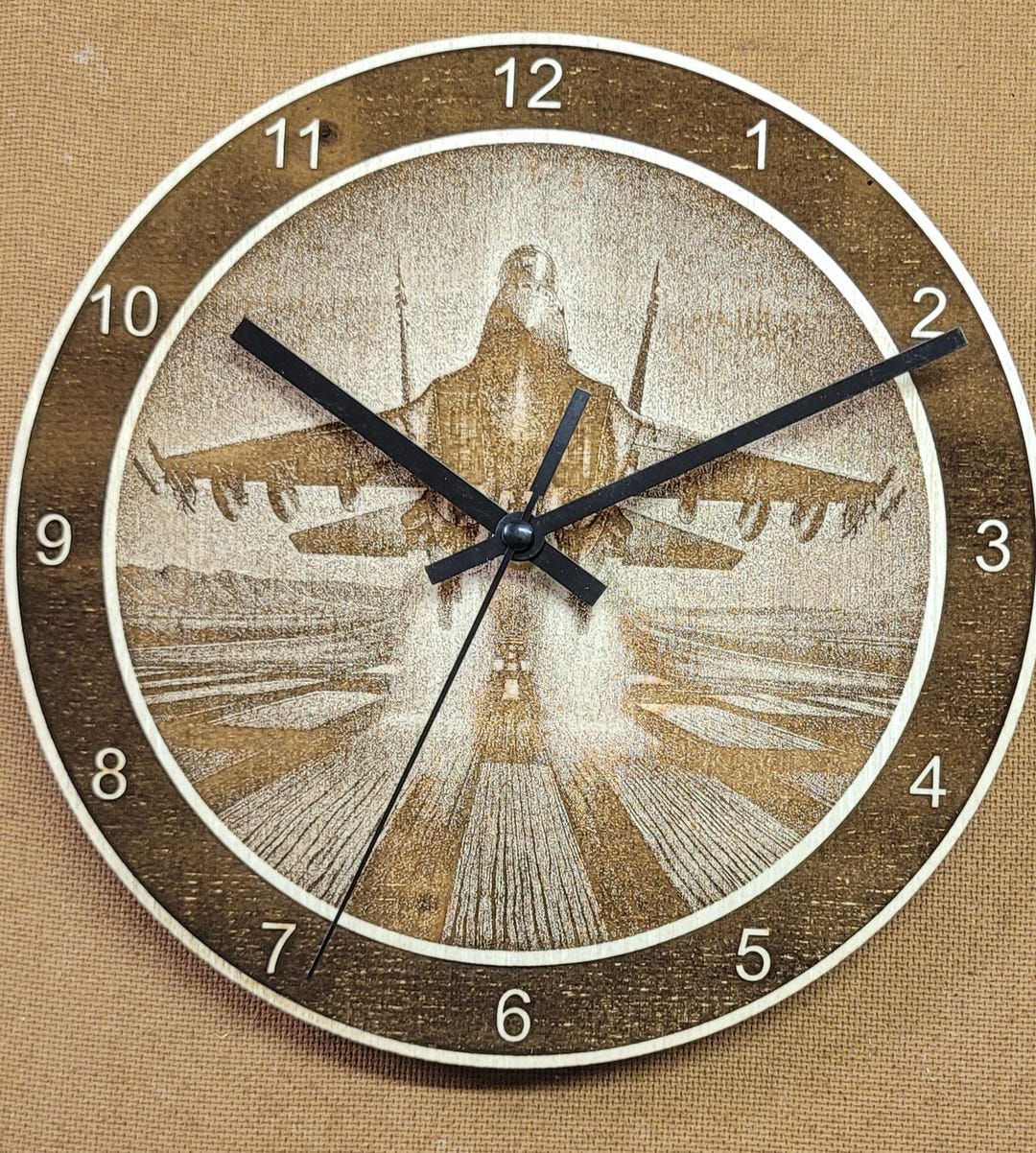 3d Jet Take off Clock - Etsy