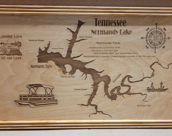 Normandy Lake Tennessee Map Shape Silhouette Svg Png Dxf Pdf Eps Vector ...