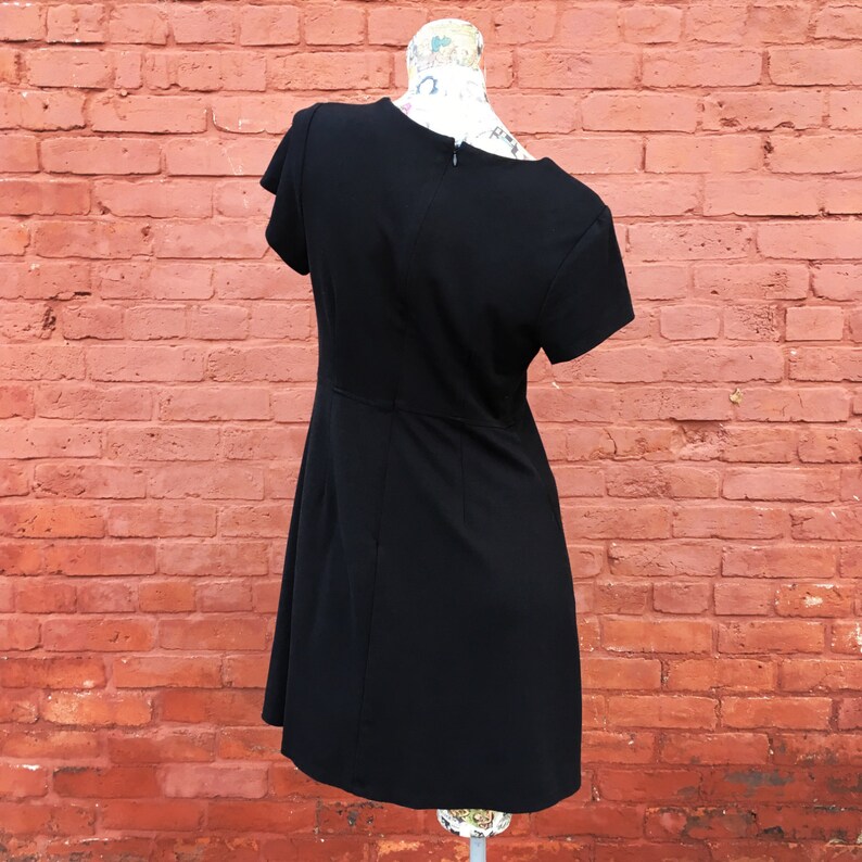 Vintage Classic Black Mini Dress Small Medium - Etsy