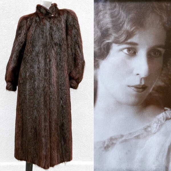 Nutria Fur Coat - Etsy