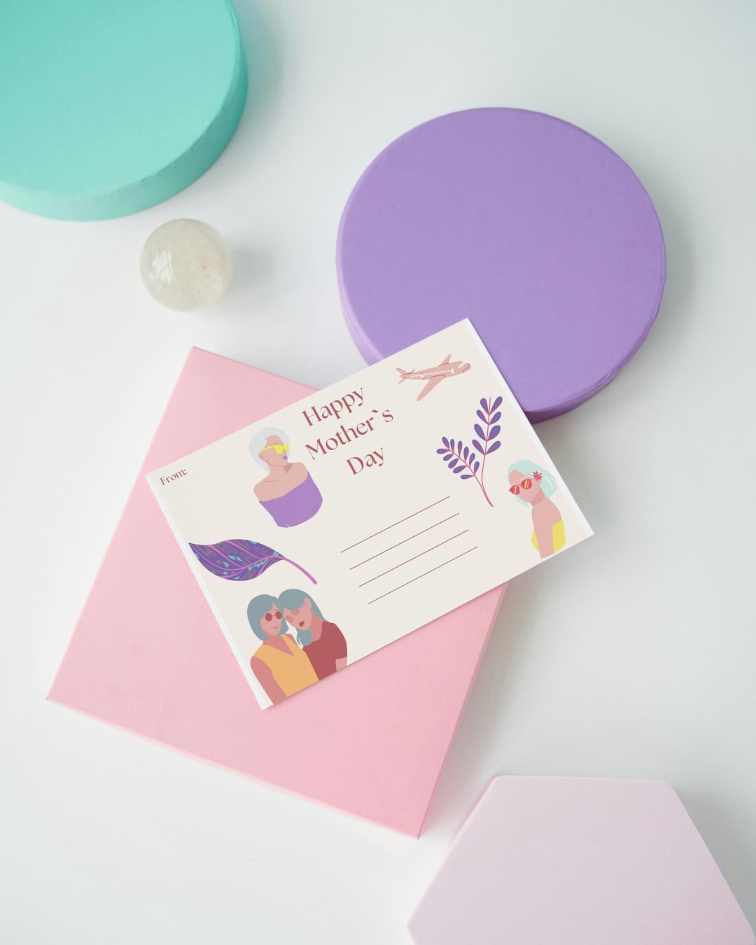 Mothers Day Postcard Printable | Happy Mother's Day Card | Printable ...