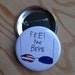 Feel the Bern Glasses Bernie Sanders 2020 Pinback Button, Magnet ...