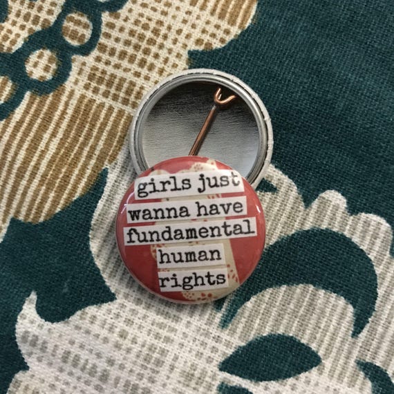 Girls Just Wanna Have Fundamental Human Rights Collage | Etsy