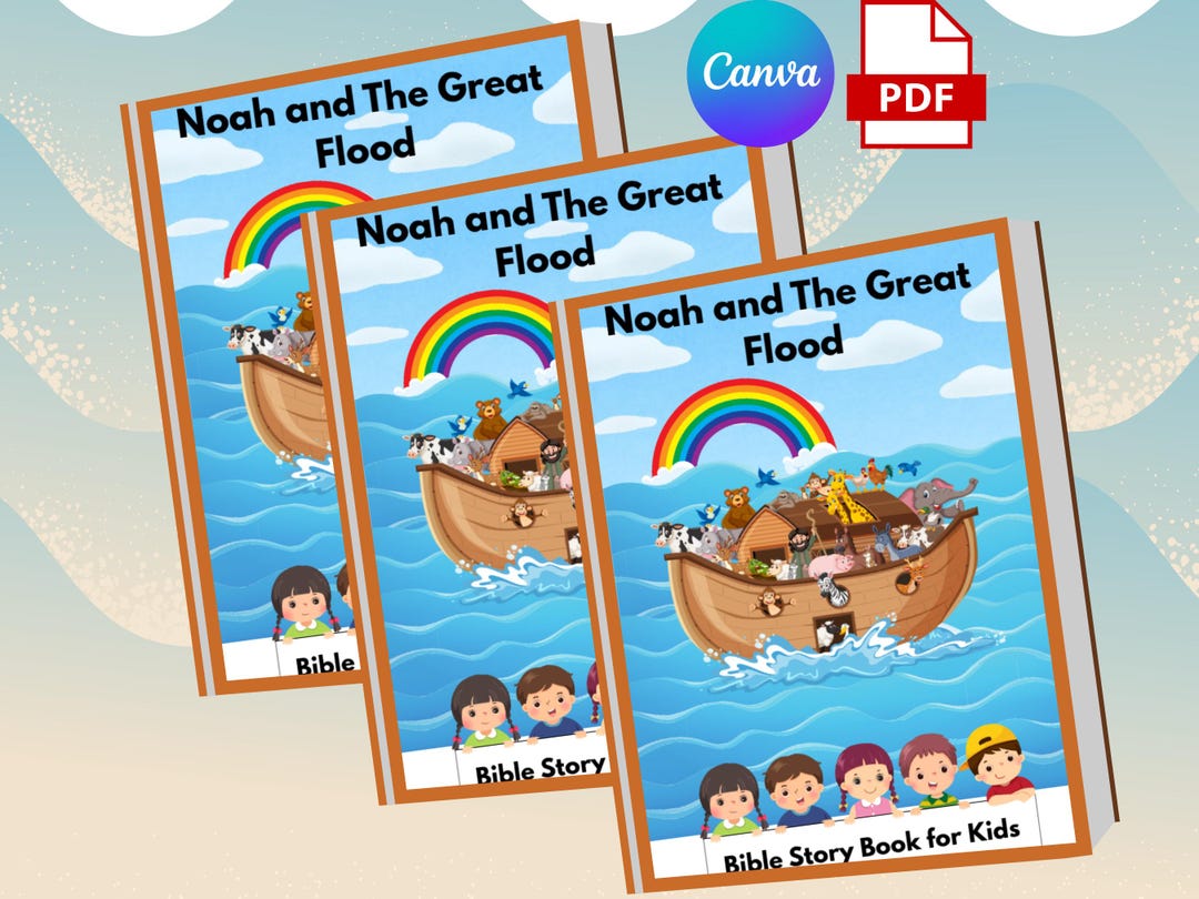 Noah’s Ark | Christian Childrens Book | Bible-themed Storybook | Gift ...