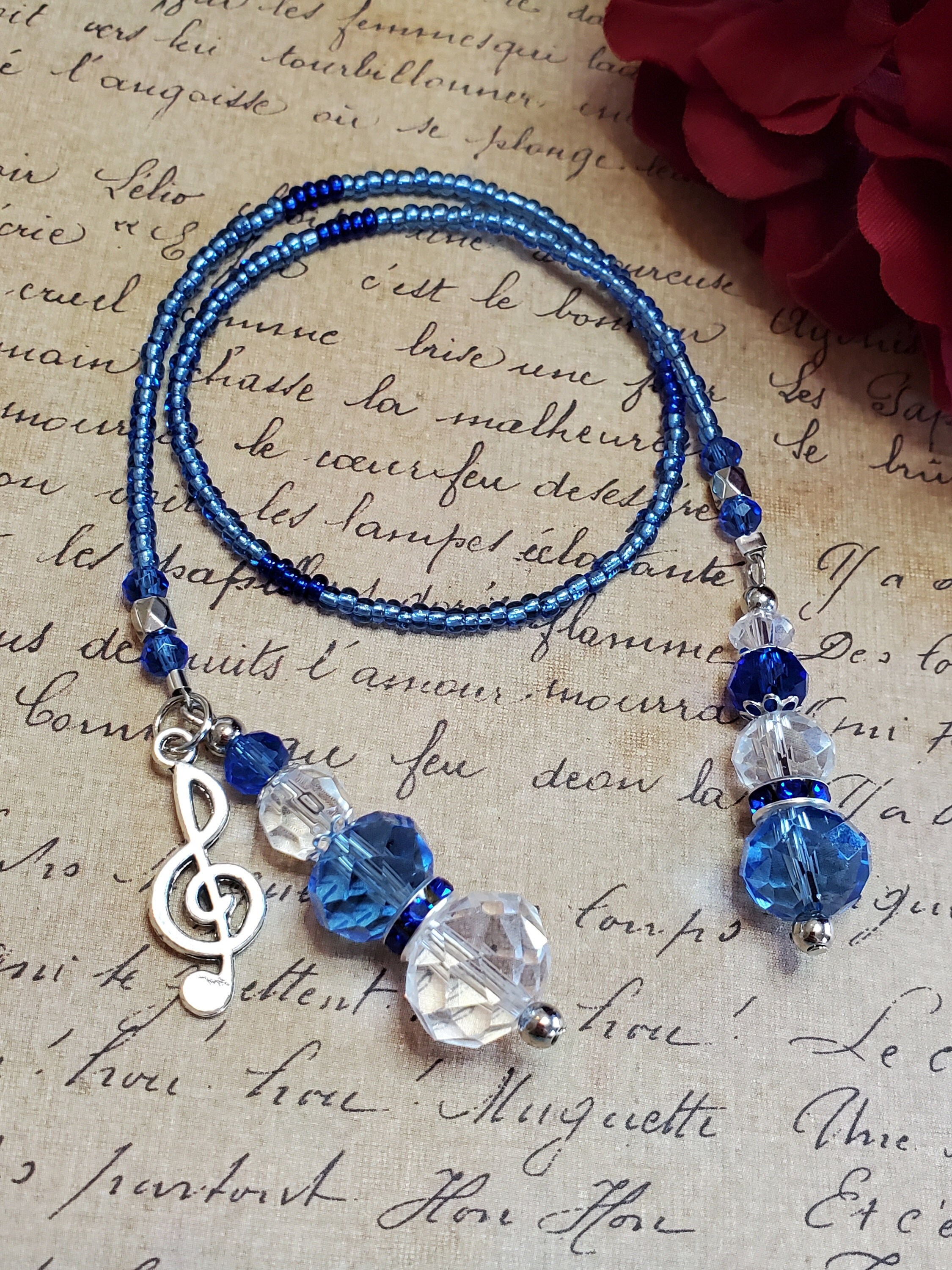 Beaded Bookmark, Book Thong, Book Jewelry, Bookish Gift, Reader Gift ...