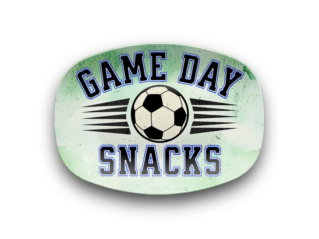 Custom Game Day Party Tray, Soccer Mom Serving Dish, Coach or Team Mom ...