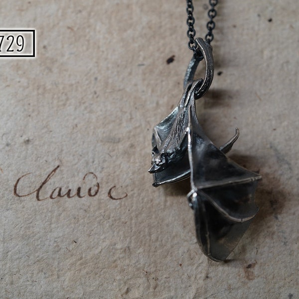 Bat Pendant - Etsy
