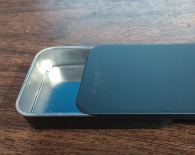 Customizable Metal Tins With Sliding Lids for Gift Storage. Laser ...