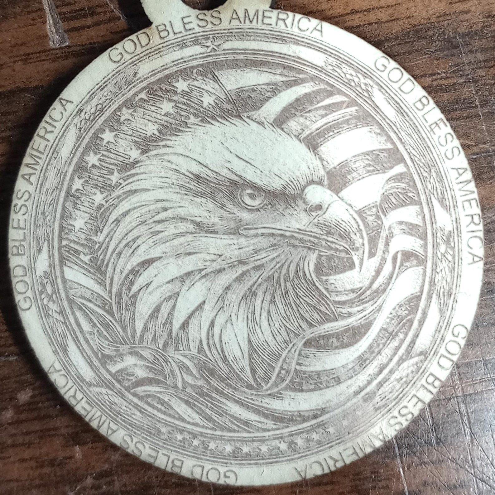 Digital File American Eagle Coin Collection Heritage With Patriotic ...