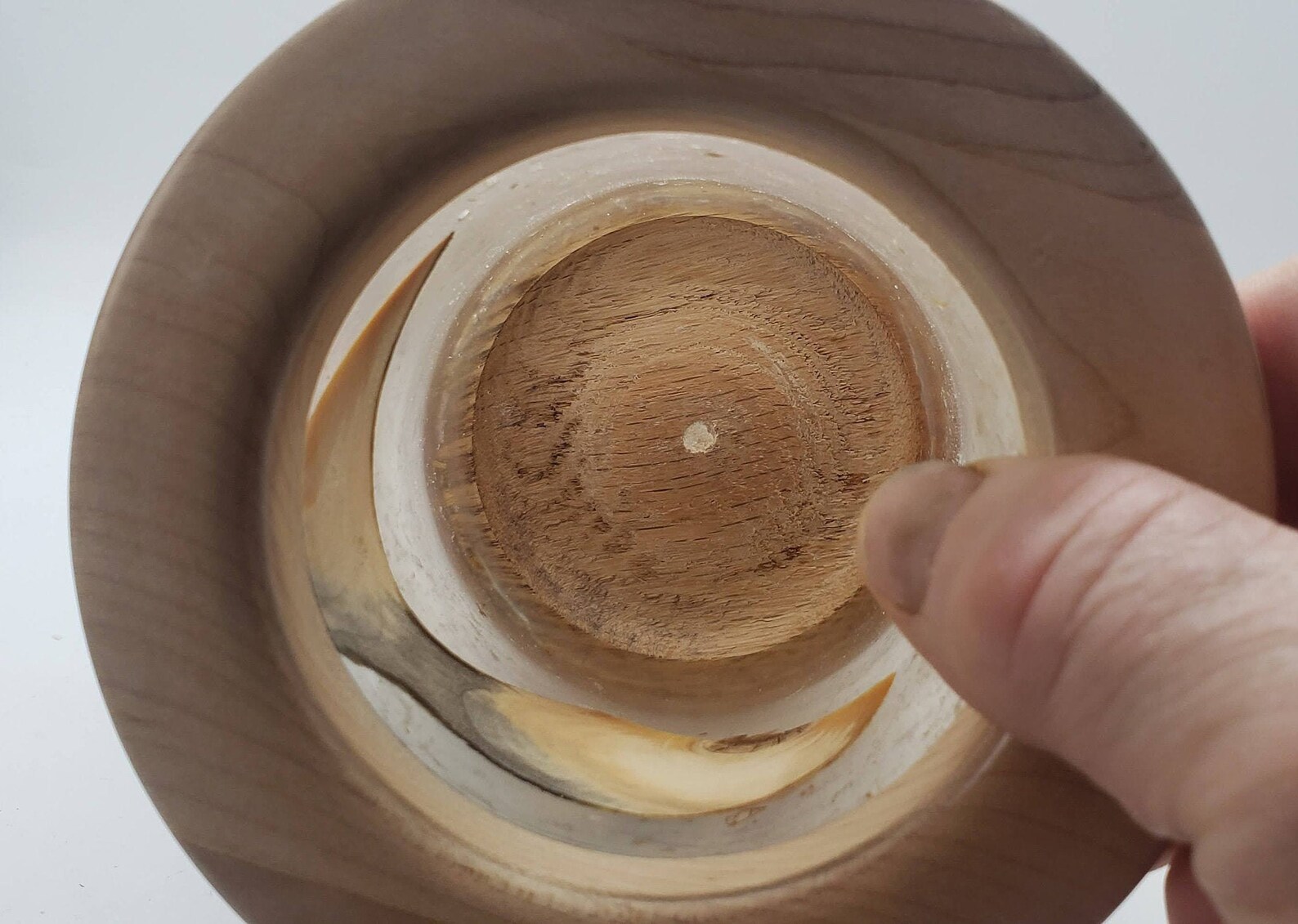 Translucent Wood and Resin Vase. Made From Cherry Rim - Etsy