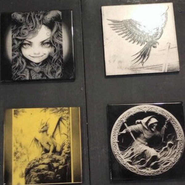 Laser Engraved Tile - Etsy