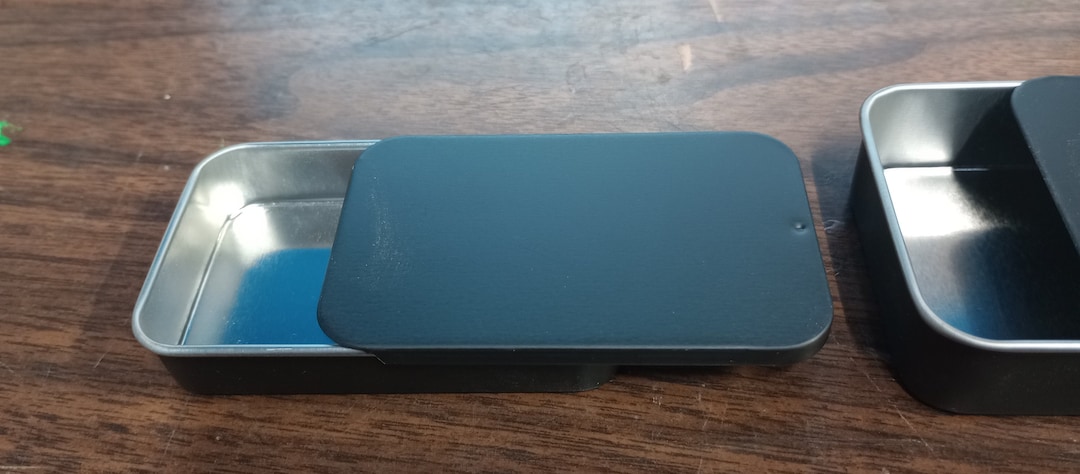 Customizable Metal Tins With Sliding Lids for Gift Storage. Laser ...