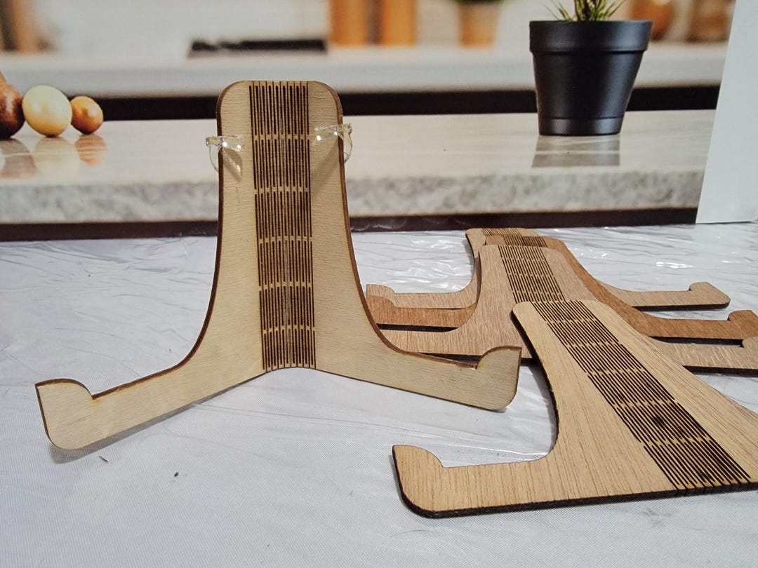 Buy Foldable Wooden 8-inch Plate Holders, Miniature Easels, and Cheap ...