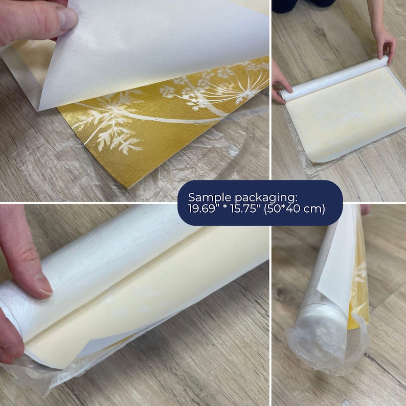 Sample Silver Metallic Wallpaper, Non-woven Fabric With Silver Metallic ...