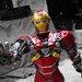 Recycled Metal Man (gold&red) (1.25 M / 4.1 Ft Height) ( Made-to-order ...