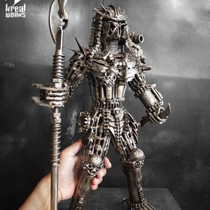 Metal Standing Hunter : Pike (medium Item) - Etsy