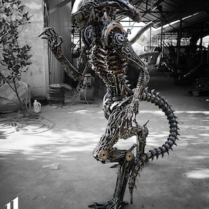 Recycle Metal Monster : 2 M Height ( Made-to-order ) - Etsy