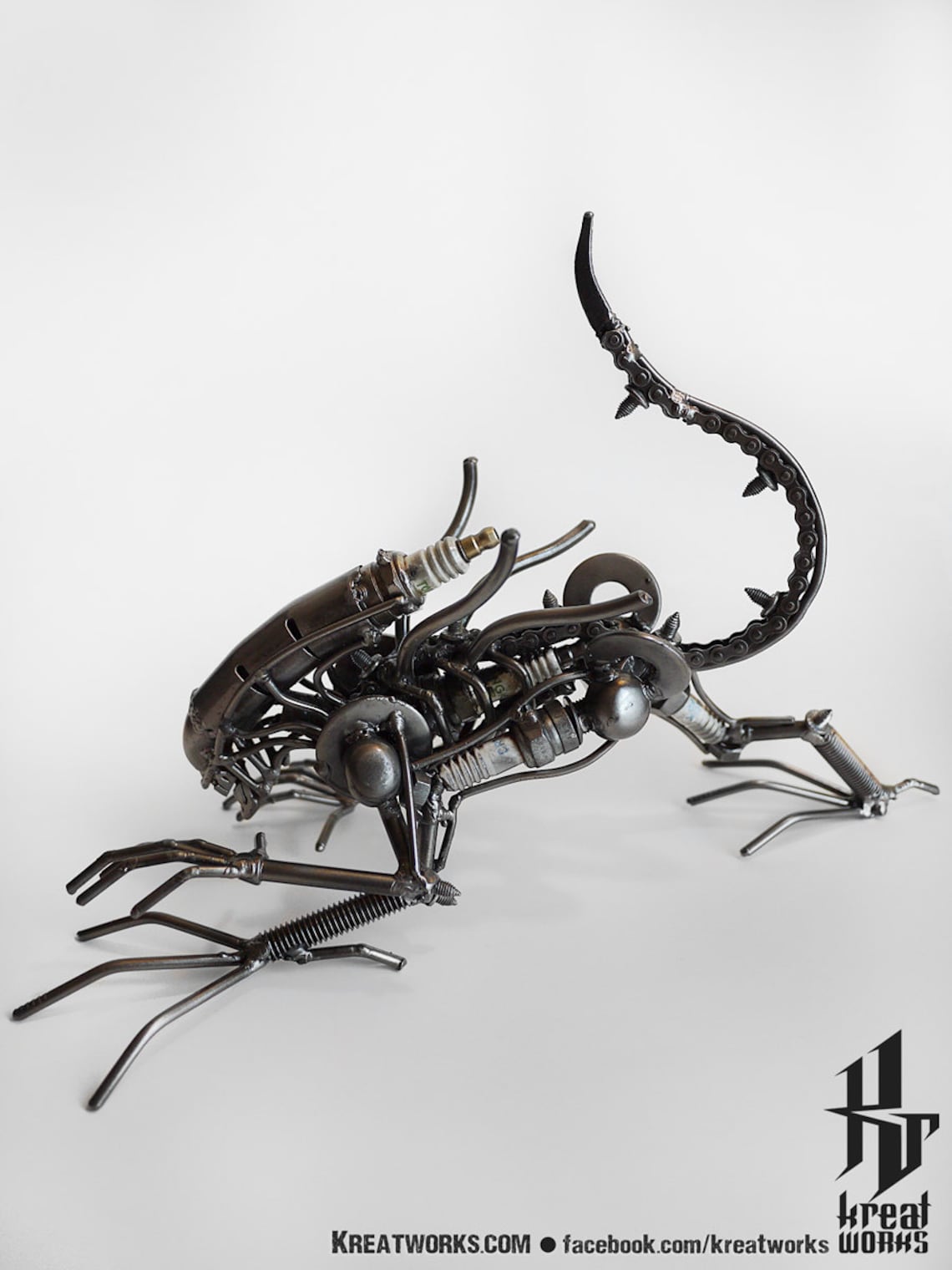 Mini Metal Monster : Crouching (small Item) - Etsy