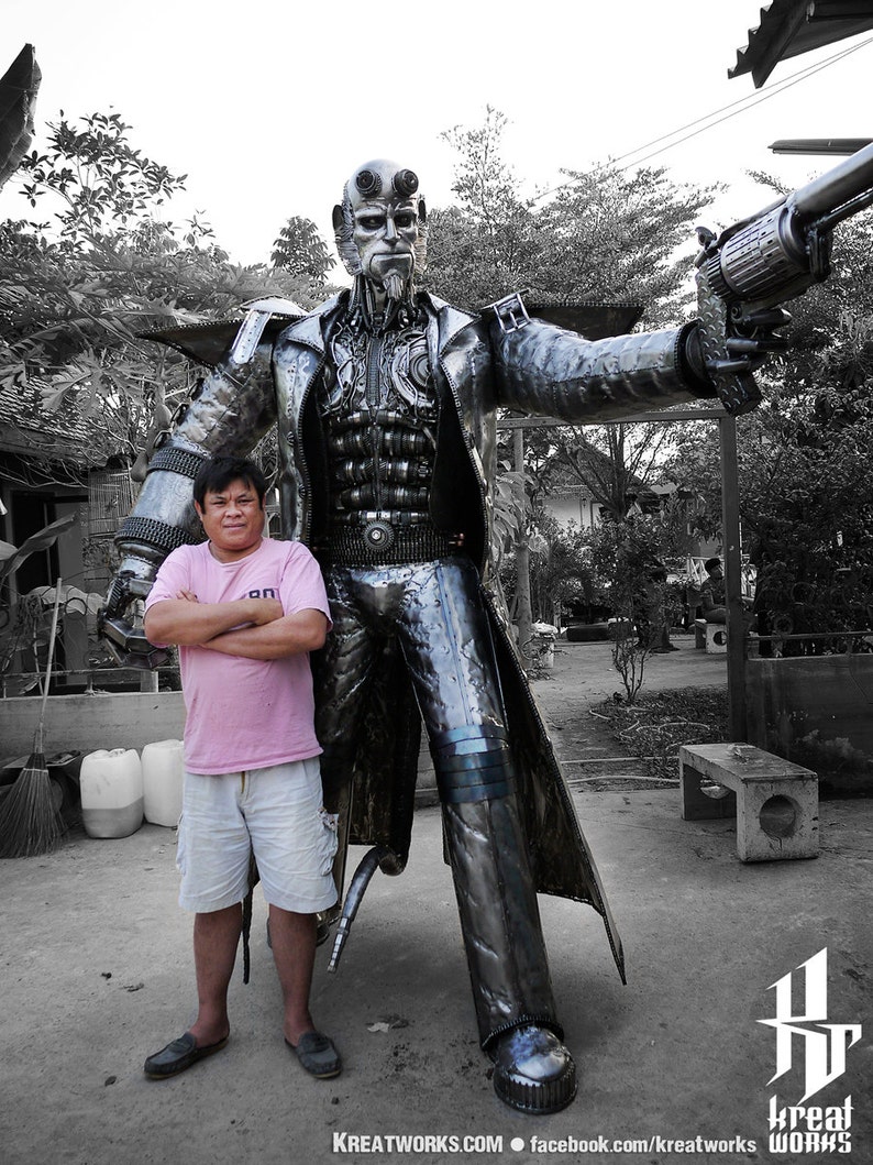 2.8m Height Steampunk Demon made-to-order - Etsy