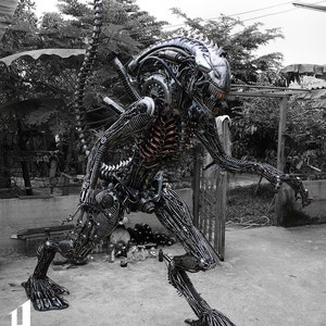 Aggressive Recycled Metal Monster ( Made-to-order ) / Recycle Metal ...