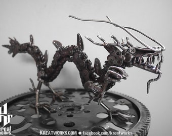 Mini Metal Little Dragon small Item | Etsy