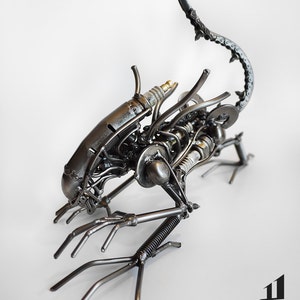 Mini Metal Monster : Crouching (small Item) - Etsy