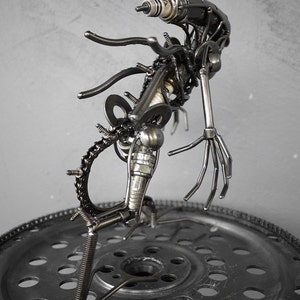 Mini Metal Monster : Tail Down (small Item) - Etsy