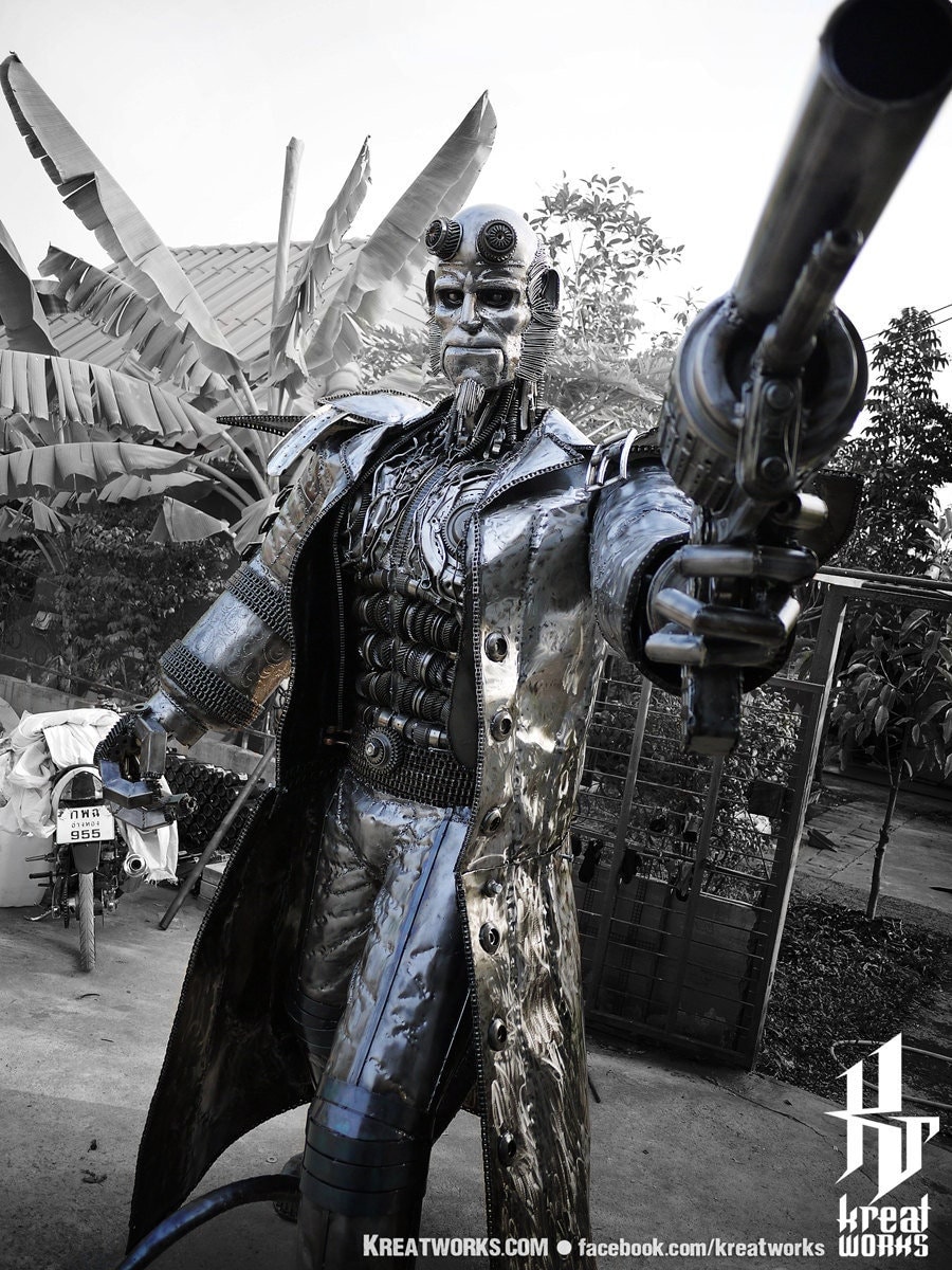 2.8m Height Steampunk Demon (made-to-order) - Etsy