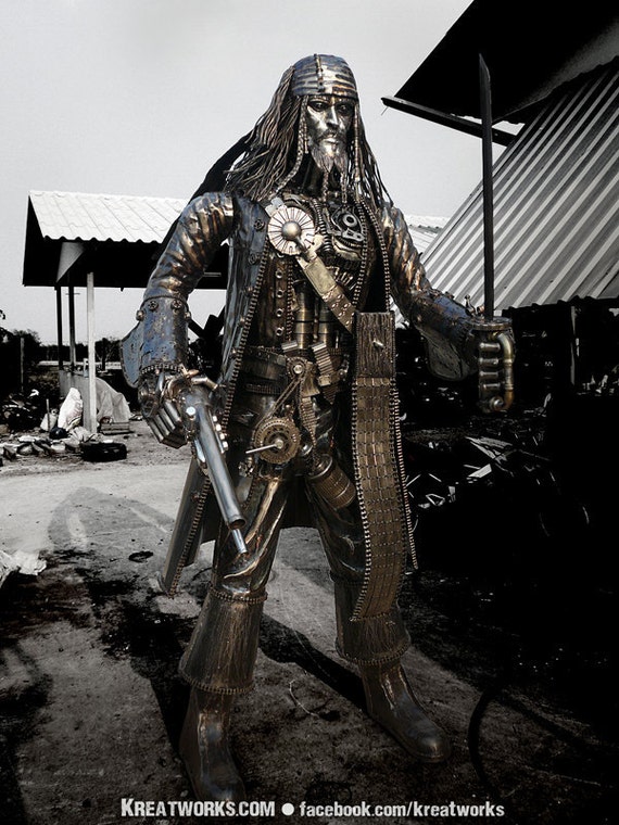 Steampunk Captain Art