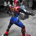 Recycled Metal Man (blue&red) (1.20m / 4 Ft Height) - Etsy