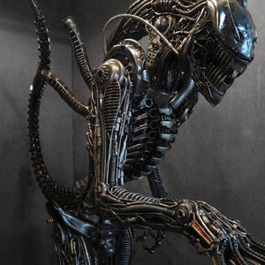 Steampunk - the Life Size Metal Monster (made-to-order) - Etsy