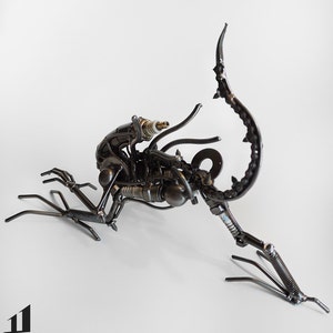 Mini Metal Monster : Crouching (small Item) - Etsy