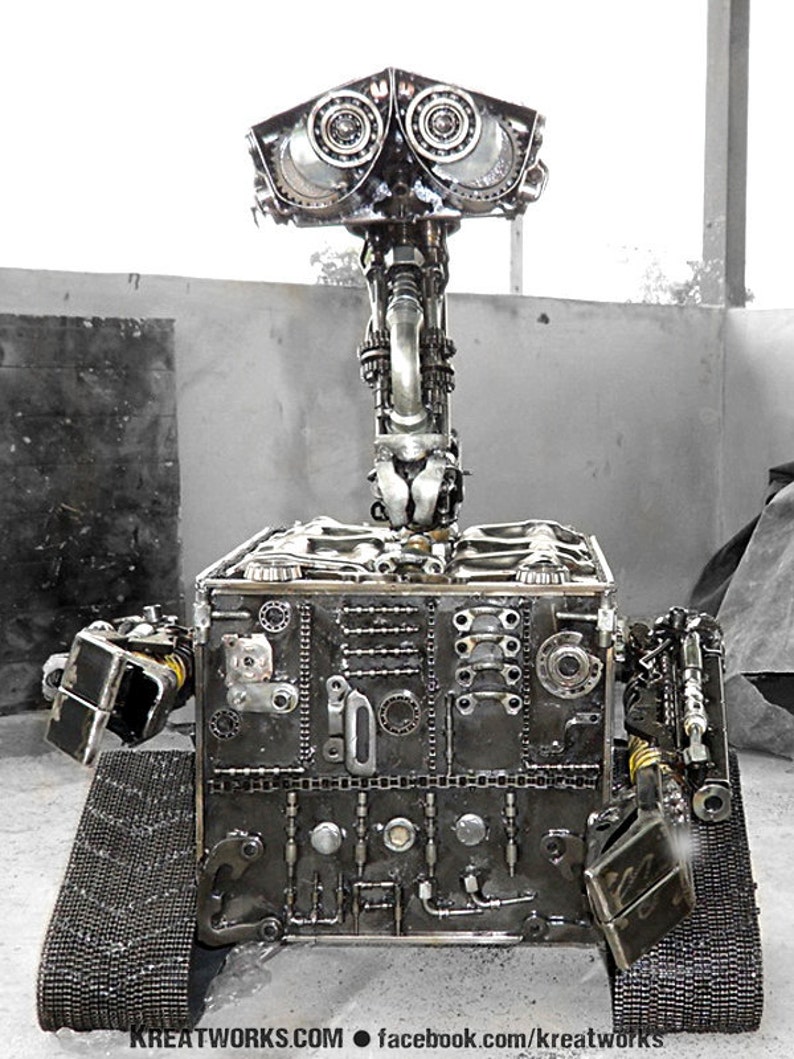 Junk Collector Robot made-to-order - Etsy