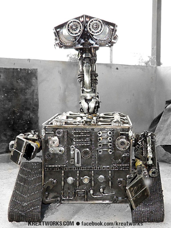 Junk Collector Robot (made-to-order) - Etsy
