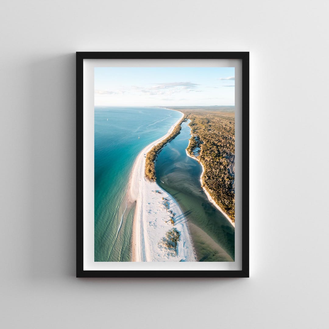 Fraser Island, K'gari, Wall Art, Beach Poster, Beach Wall Art ...