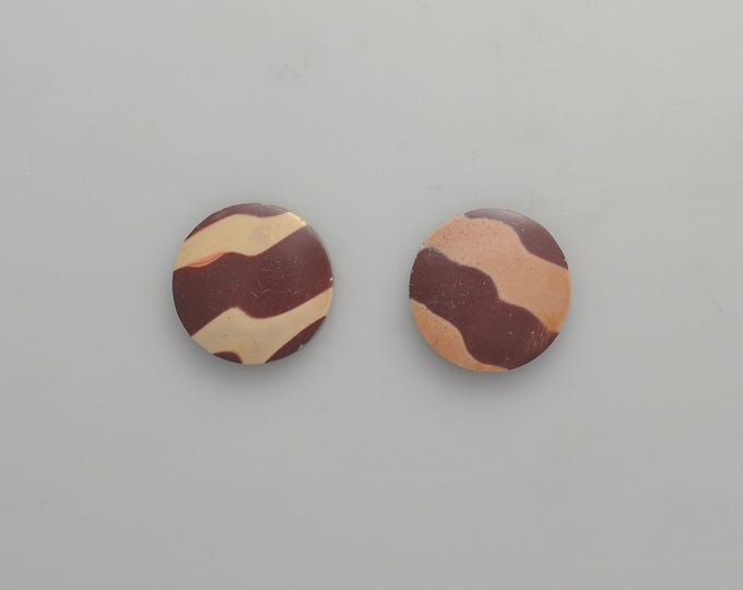 Australian Print Stone Pair - Etsy