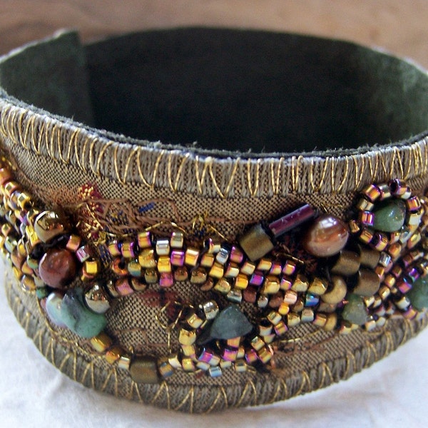 Fabric Cuff Bracelet - Etsy