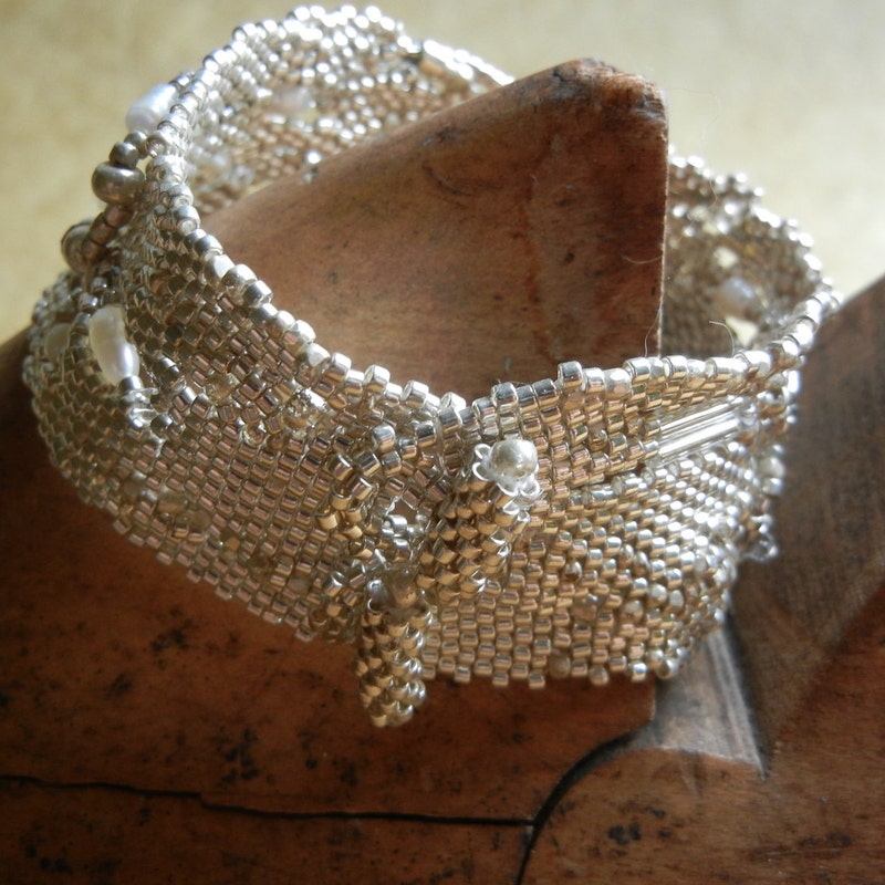 Peyote Stitch Cuff - Etsy