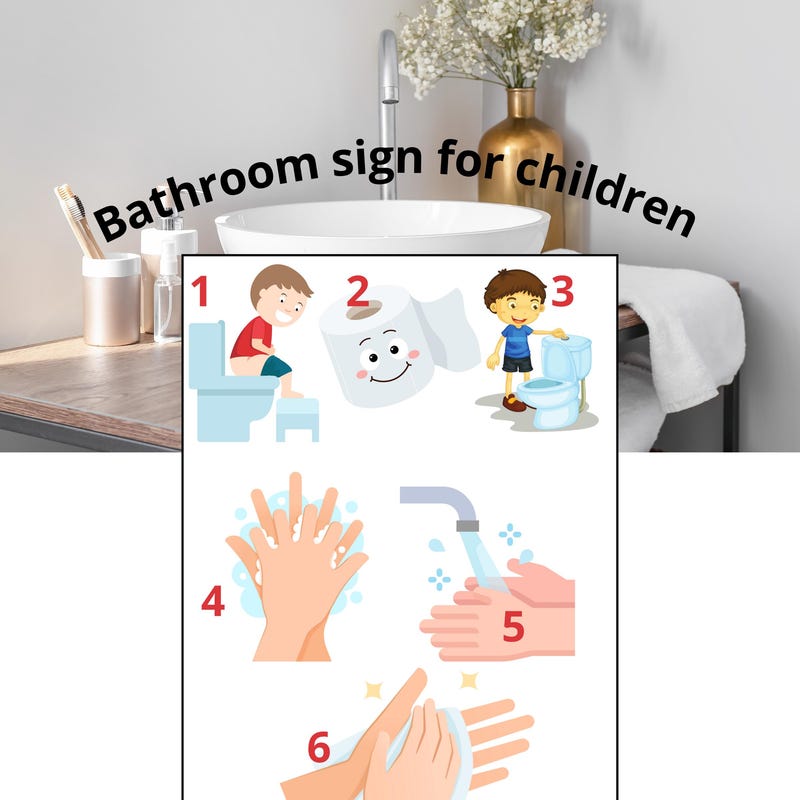 Bathroom Break Sign - Etsy