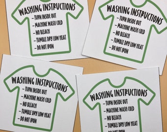 Htv Care Instructions - Etsy