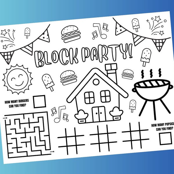 Block Printable - Etsy