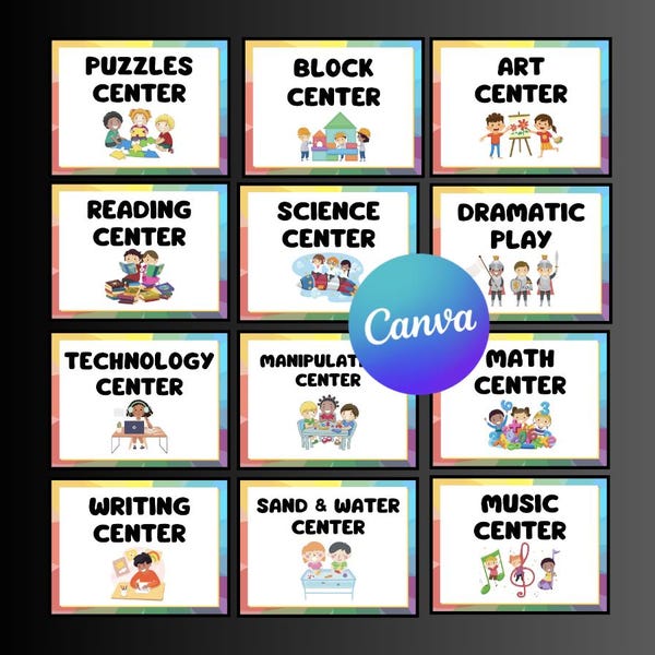 Preschool Centers - Etsy