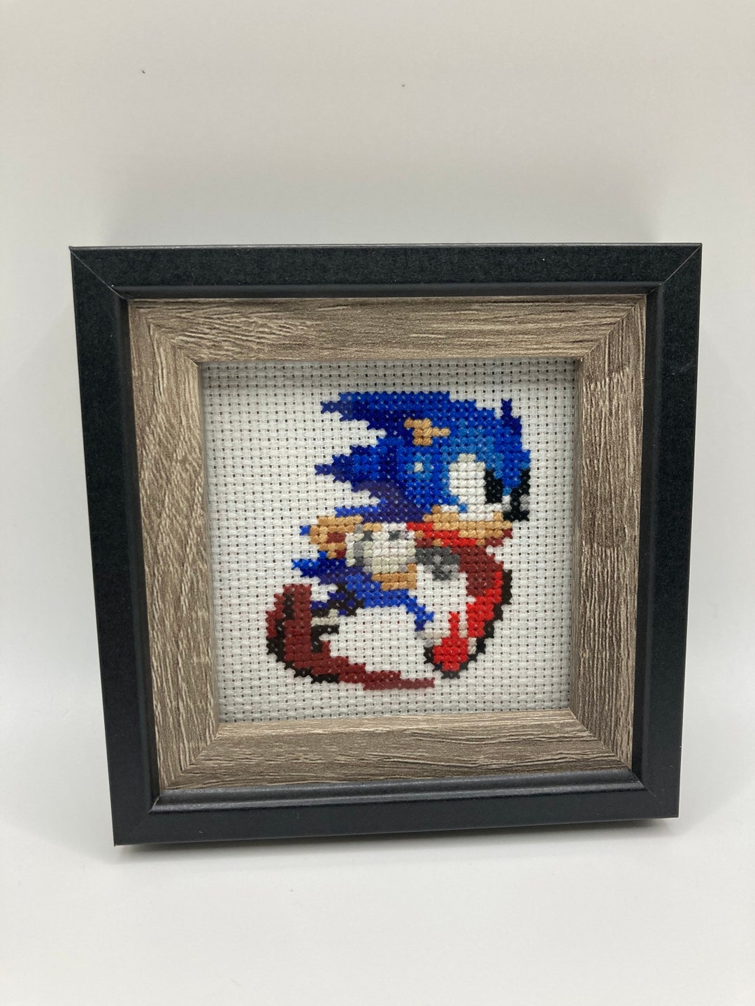 Sonic - Cross-stitch - Etsy