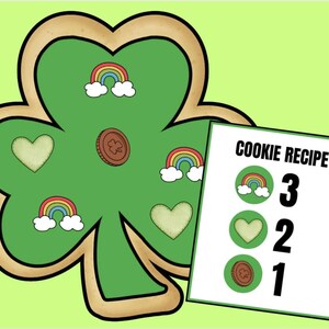 St Patrick’s Day Build-a-cookie Activity – Shamrock Cookie - Decorating ...