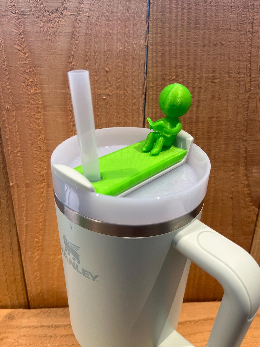 Stanley Topper Reading Smiski Inspired Accessory - Etsy