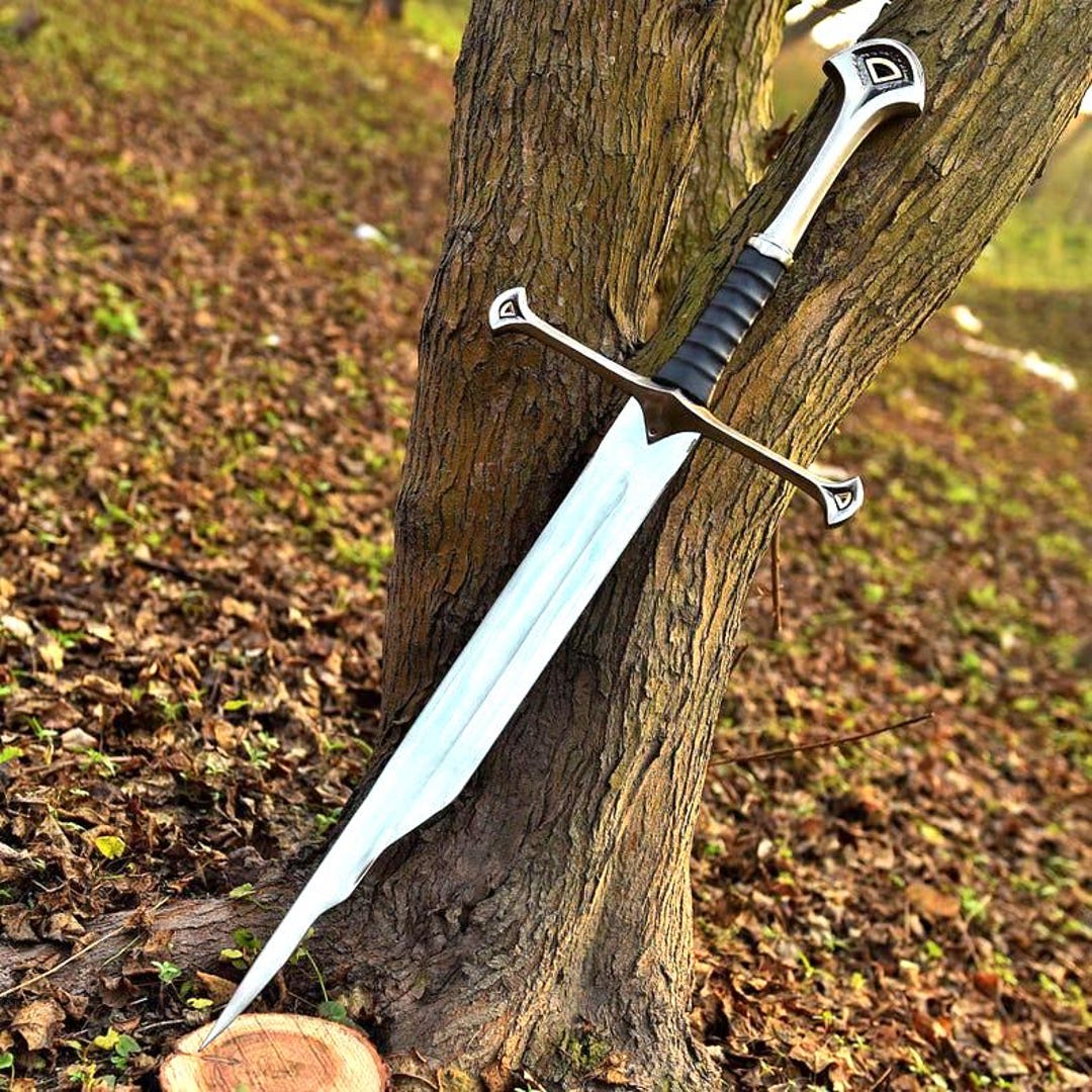Handmade Medieval Sword | Custom Fantasy With Scabbard, Hand Crafted ...