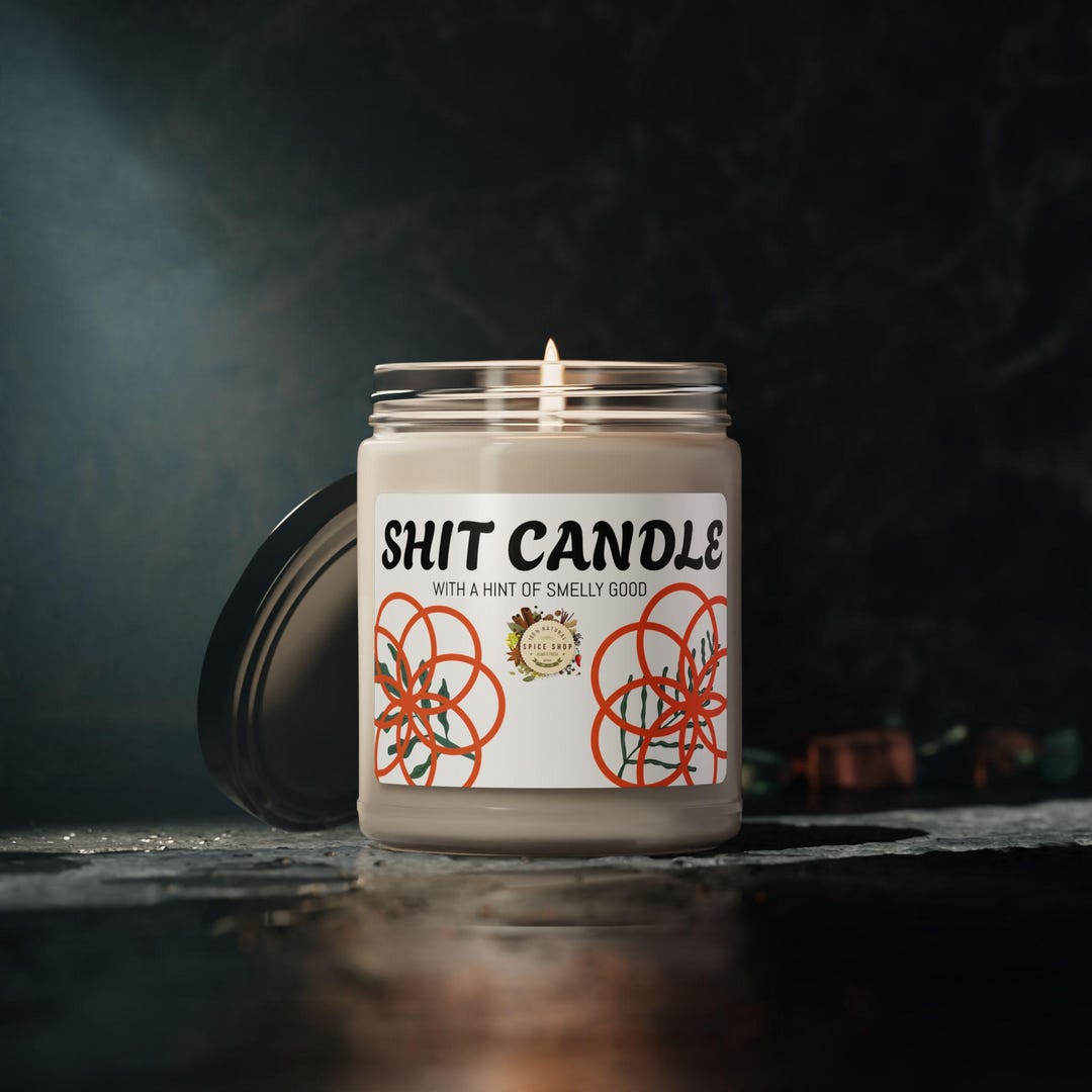Funny Scented Soy Candle, 9oz - Unique Gift for Friends, Home Decor ...