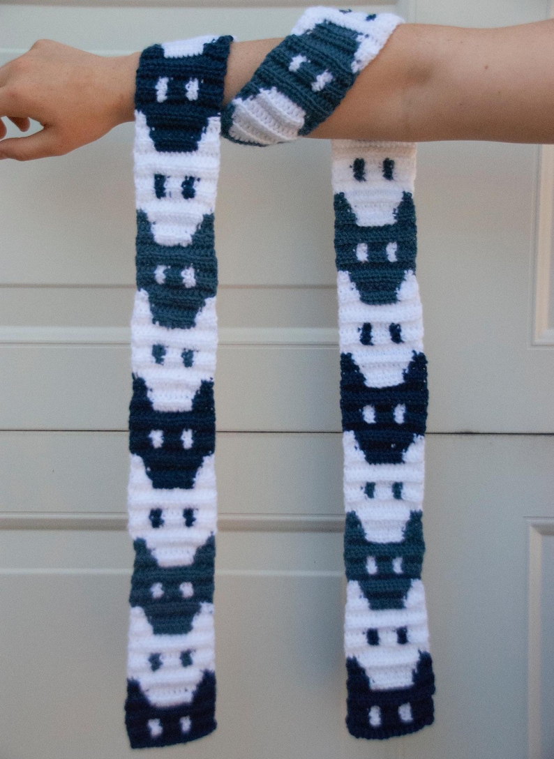 Simple Cat Scarf Crochet Pattern | Easy Beginner Friendly Crochet ...