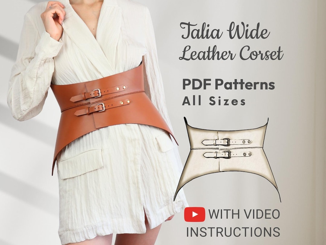 PDF Corset Sewing Pattern | Printable PDF A4 | Women Hourglass Body ...
