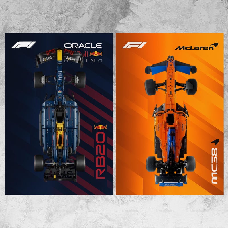 Legos F1 Stickers - Etsy